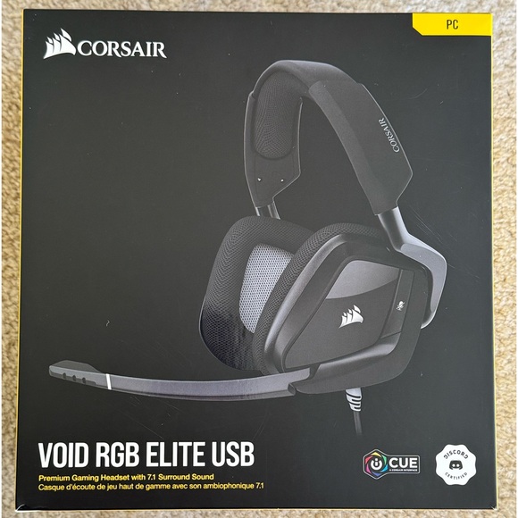 Corsair | Headphones | Corsair Void Rgb Elite Wireless Gaming Headset ...